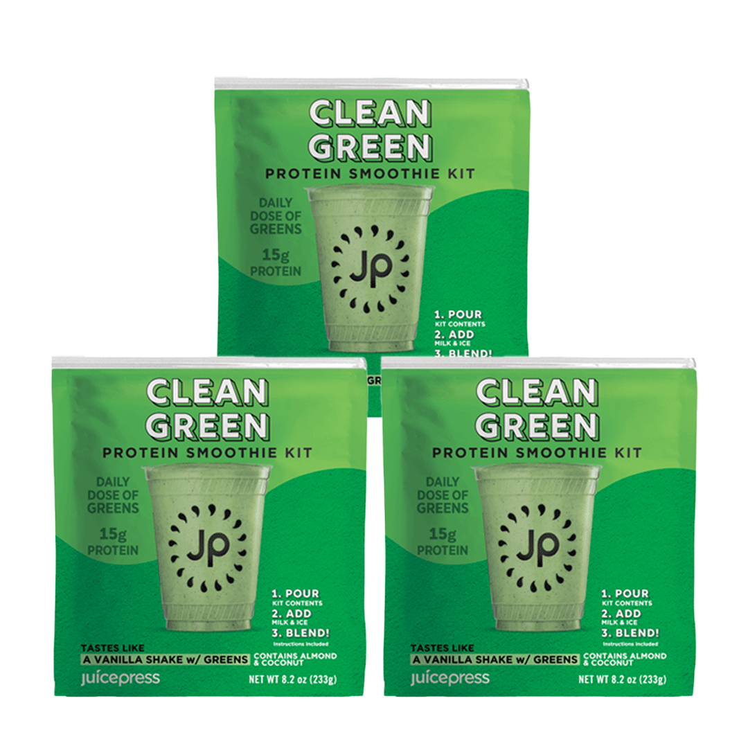 CLEAN GREEN PROTEIN SMOOTHIE KIT (Subscription) – Juice Press