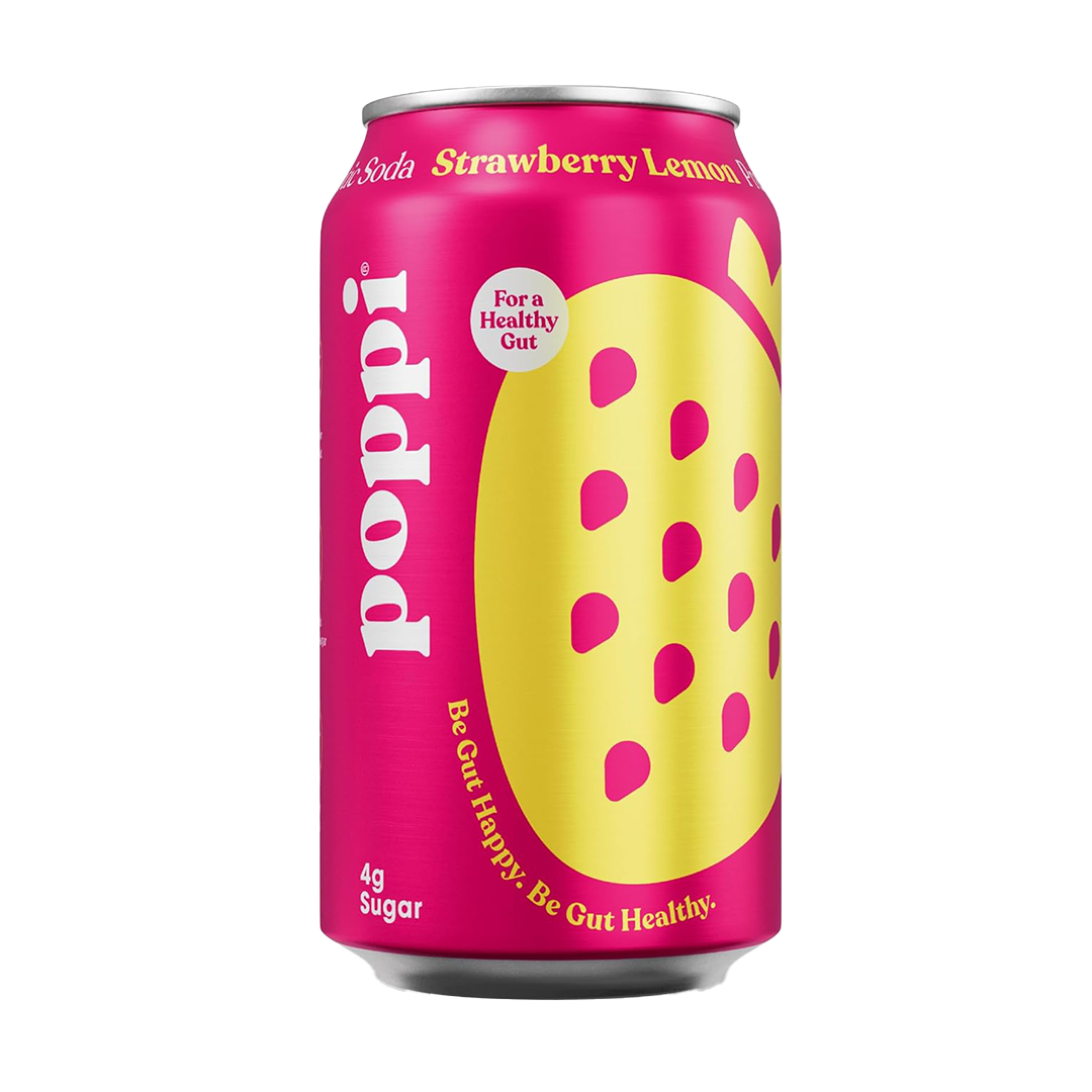 POPPI SODA, STRAWBERRY LEMON – Juice Press
